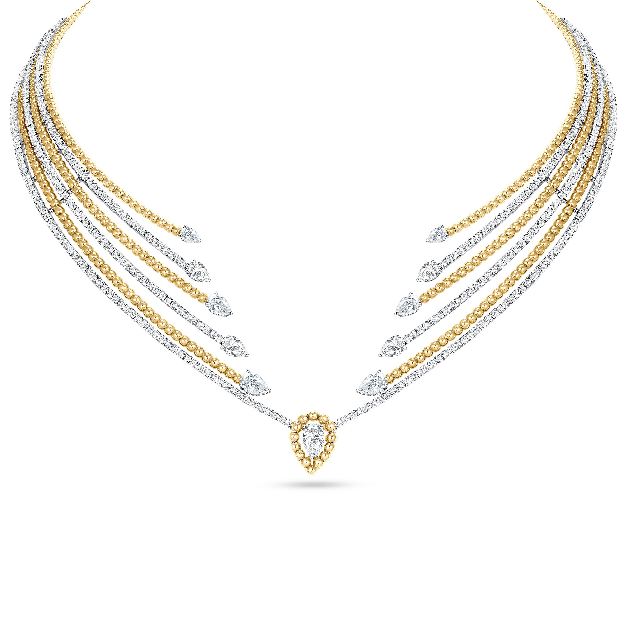 Necklace Sets Diamond Necklace Set Diamond Jewellery Set Online Tagged FASHION YESSAYAN